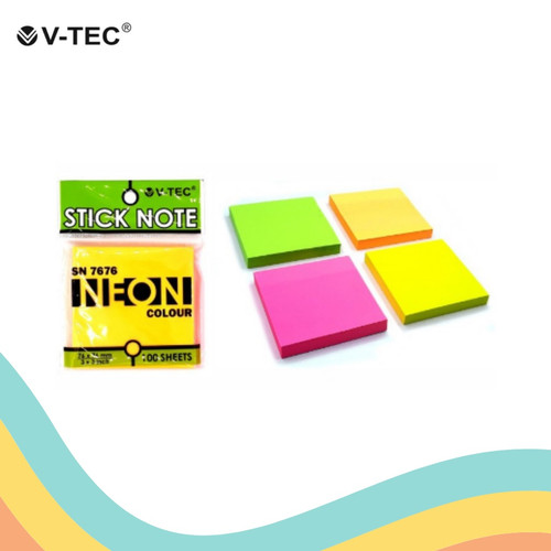 STICK NOTE V-TEC 7676