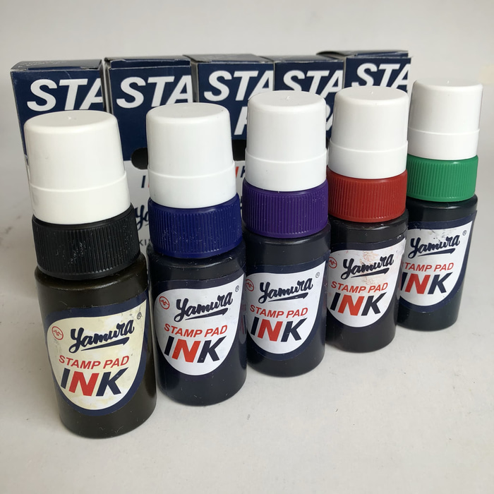 TINTA STEMPEL YAMURA 50 CC BIRU