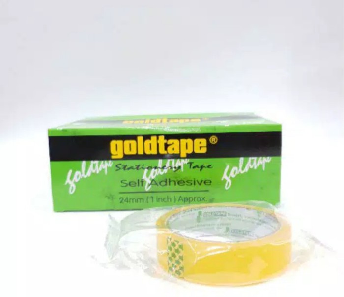 ISOLASI BENING GOLDTAPE 24 MM