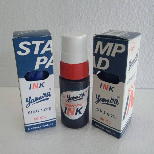 TINTA STEMPEL YAMURA 50 CC MERAH