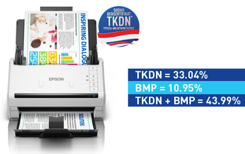 Scanner Document Epson WorkForce DS-530II A4 Duplex Sheet-fed