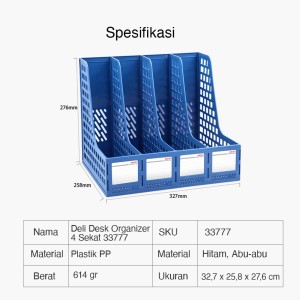Accord File Box ( Biru )