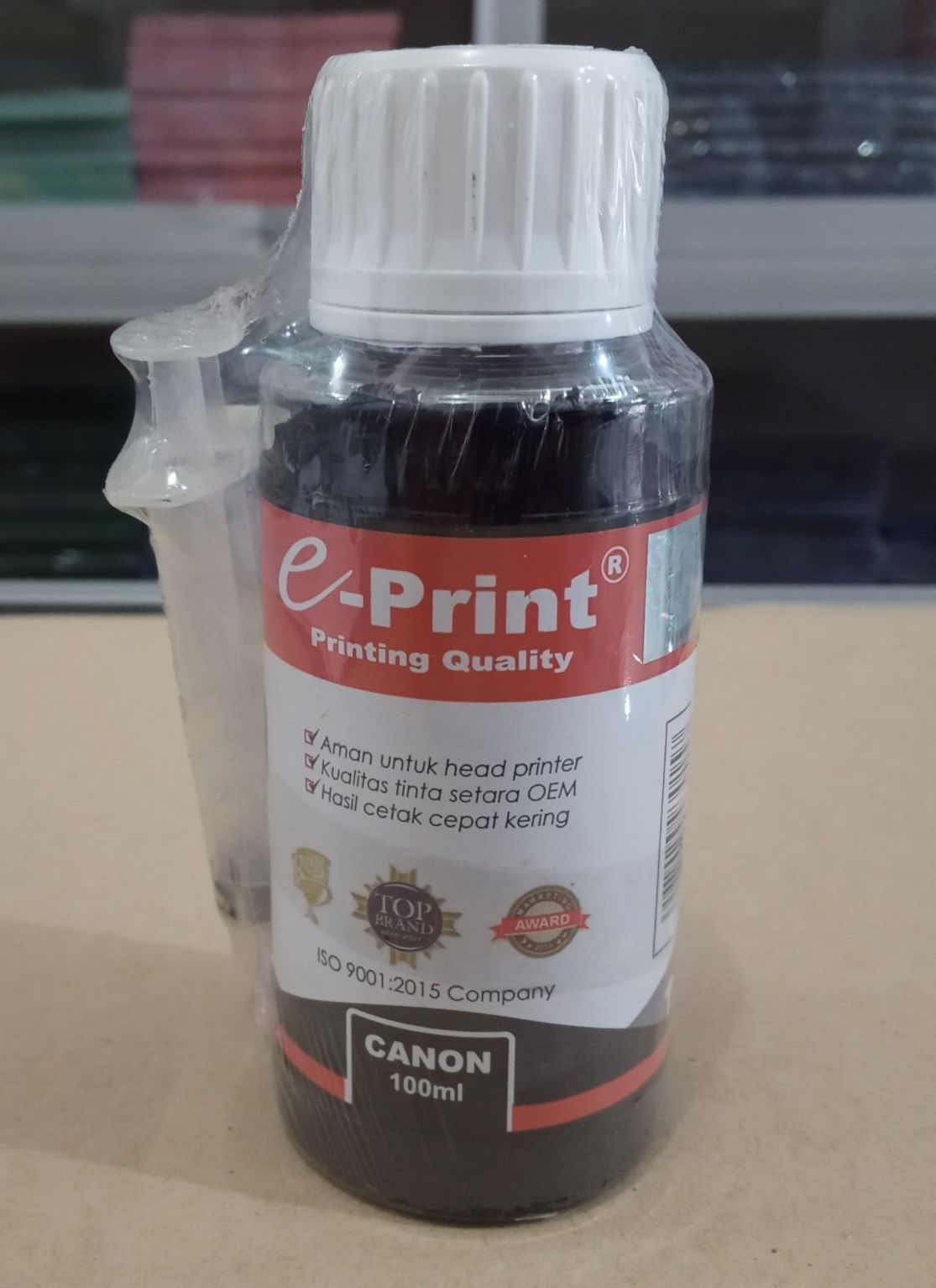 TINTA PRINTER BOTOL CANON HITAM 100 ML