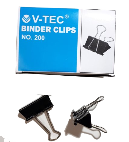 V-tec Binder Clips No. 200