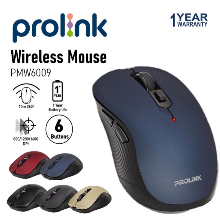 PROLINK MOUSE WIRELESS PMW6009